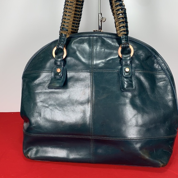 David and scotti | Bags | David And Scotti Dark Green Bag | Poshmark